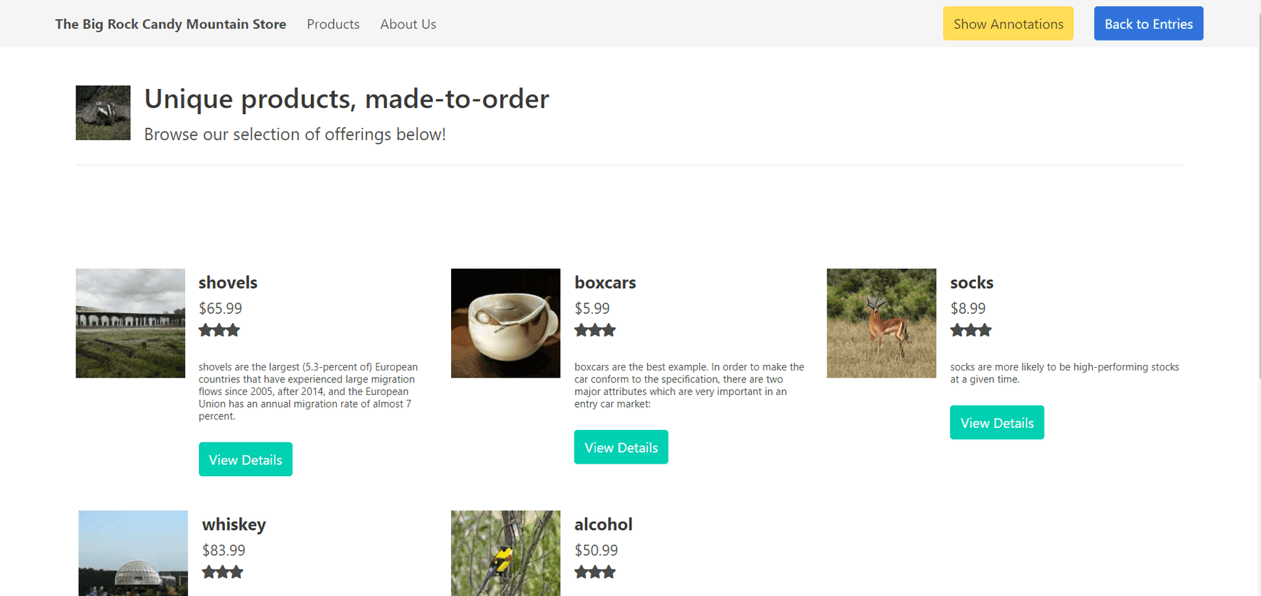 AI Storefront Generator | Beau Davenport